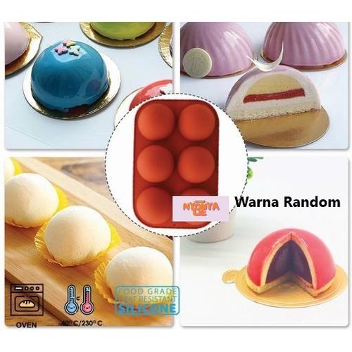 Jual CSP02 Cetakan Silikon Dome kue Pudding Jelly Coklat pumpkin Es ...