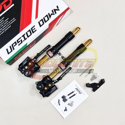 Jual Upside Down RPD Racing Radial V2 Shock Depan Tabung Yamaha NMAX ...