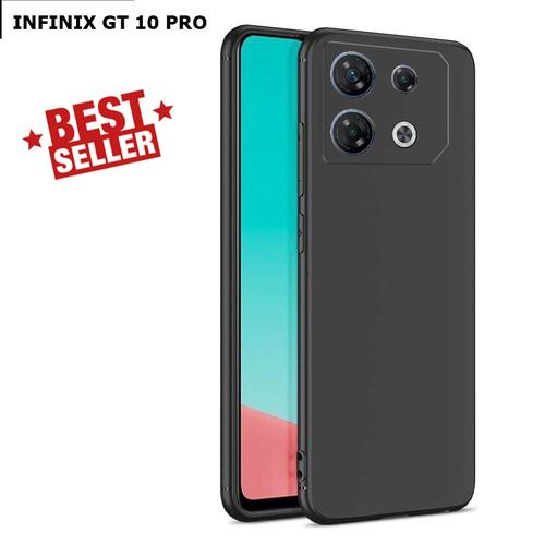 Jual Case Infinix GT 10 Pro Black Casing Silikon Ring Cover Handphone ...