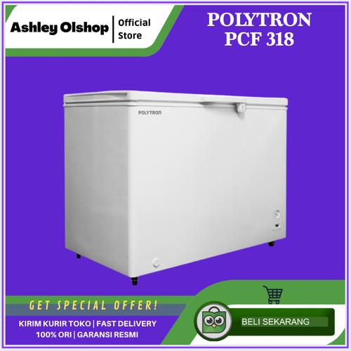 Promo Chest Freezer Polytron 300 Liter PCF318 Cooler Box 300L PCF 318 ...