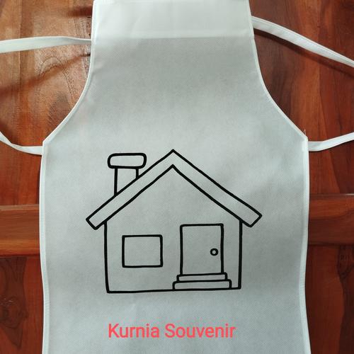 Jual Apron anak untuk mewarnai sablon 1 warna - Kab. Kudus - Kurnia ...
