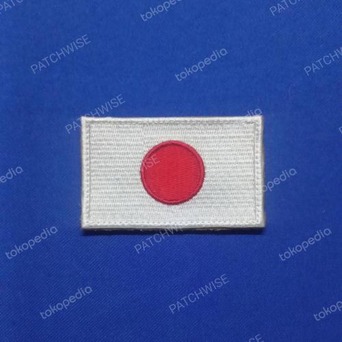 Jual Japan flag patch bordir bendera Jepang Nippon - Hinomaru, Clean - Kab. Karanganyar ...
