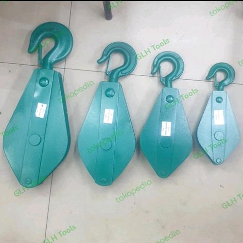 Jual Katrol Kapal 1 TON / Kerekan Timba Sumur Snatch Block 1-5 Ton ...