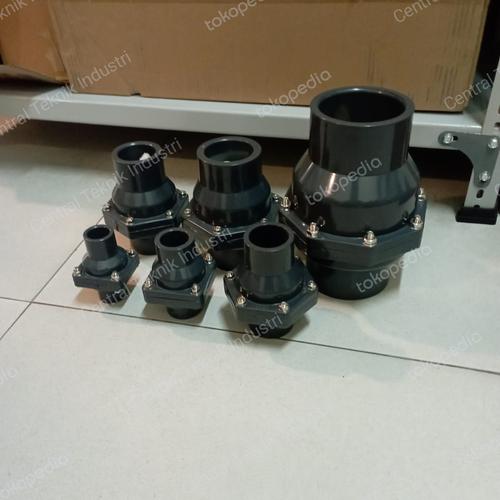 Jual Swing Check Valve PVC Model Socket 11/4" inch / DN32 - Jakarta ...