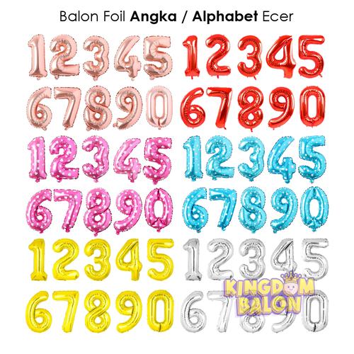 Jual Balon Angka - Biru, 2 - Jakarta Utara - kingdom balLon | Tokopedia
