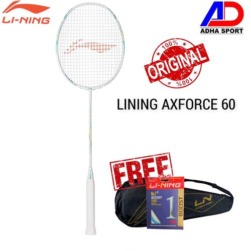 Jual Raket Badminton Lining Axforce 60 4U / 5U Original Raket ...