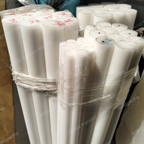 Jual Teflon Rod 120mm x20cm /Teflon PTFE Potongan Custom - Jakarta ...