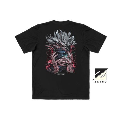Promo ZETSU PROJECT TSHIRT SCRIBBLE ANIME GOJO | ANIME JUJUTSU KAISEN ...