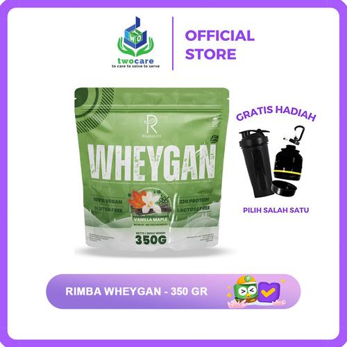 Promo Rimbalife Rimba WheyGan Vegan Plant Based Protein 350gr - Vanila ...