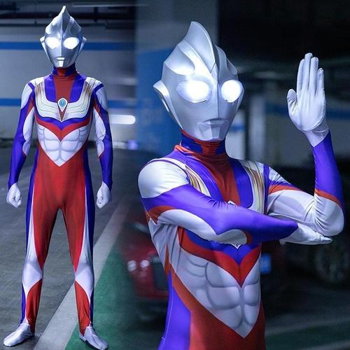 Jual Kostum Ultraman Dewasa dan Kostum Halloween Cosplay Pria Bodysuit ...