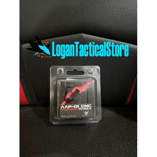 Jual CTM TAC CNC Charging Handle Type D for Action Army AAP01 gbb Red ...