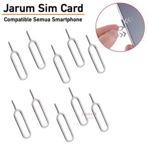 Jual TUSUKAN KARTU SIM JARUM SIM CARD SIM EJECTOR NOSSY PENUSUK LUBANG ...