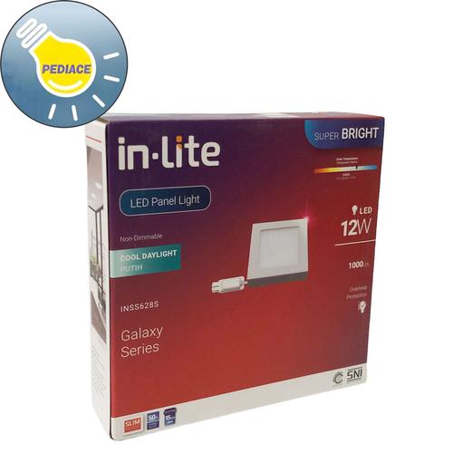 Jual Lampu LED Panel Light Kotak 12W Inlite Outbow SNI COOL DAYLIGHT ...