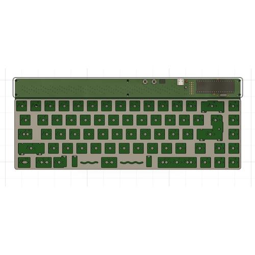 Jual Case Akrilik Discipline65 / Discipline 65 Mechanical Custom ...