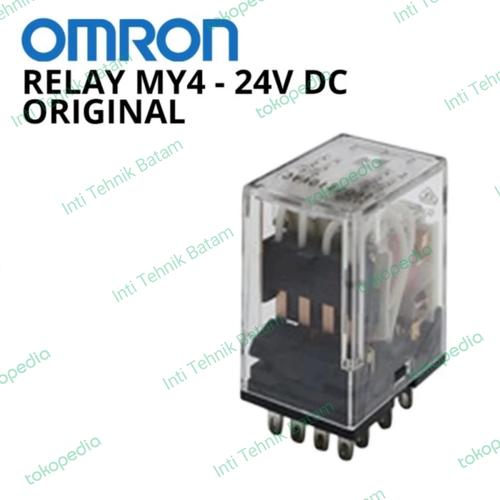 Jual Relay Omron MY4 - 24VDC, 5A - Kota Batam - Inti Teknik Batam ...