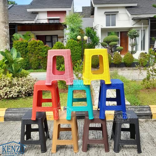 Jual Bangku Kursi Rotan Bakso Baso Plastik Bangku Warna Kuat Tinggi ...