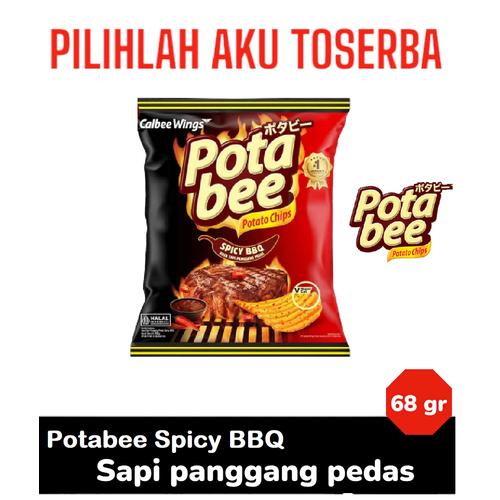 Jual Potabee Keripik Kentang Pedas SPICY BEEF BBQ 68 gr - ( HARGA ...