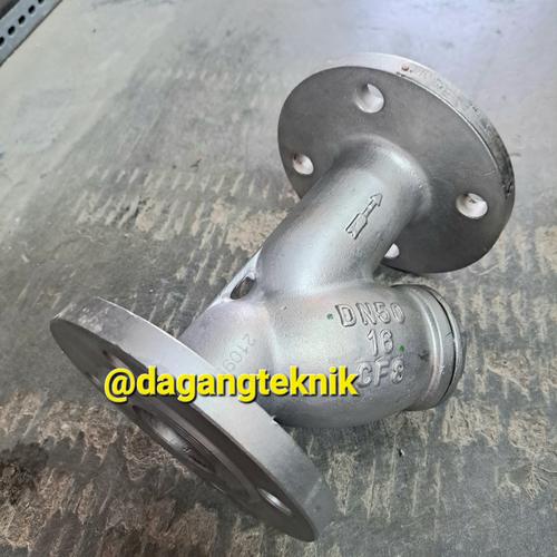 Jual Y Strainer Full SS 304 / All Stainless SS 304 PN 16 2 inch / DN 50 ...