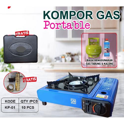 Jual Kompor Gas Portable 1 Tungku 2 in 1 - Merah - Kota Tangerang - Co ...