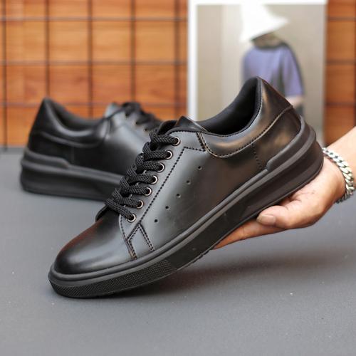 Jual Sepatu Sneakers Formal Kerja Pria Pantofel Modern Trendi Kulit PU ...