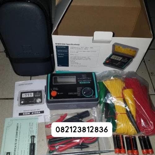 Jual KYORITSU 4105 DIGITAL EARTH TESTER GROUNDING TESTER ASLI ORIGINAL ...