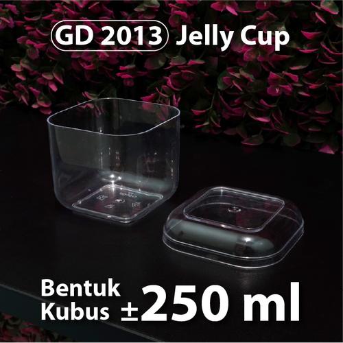 Jual Jelly Cup / Gelas Puding 250 ml - Model Kubus - GD 2013 - Kota Tangerang Selatan - E-QuPack ...