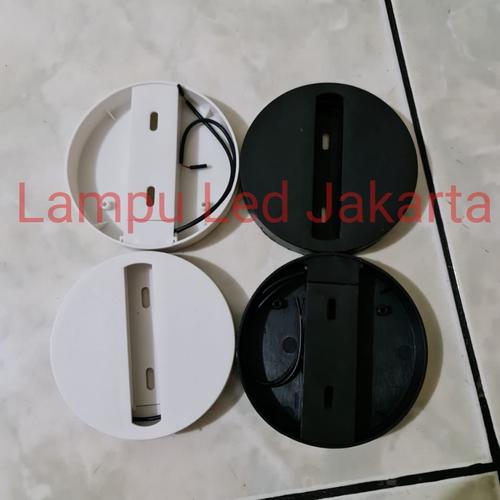 Jual dudukan kaki tempel untuk lampu rel. base plafon kaki rel. base ...