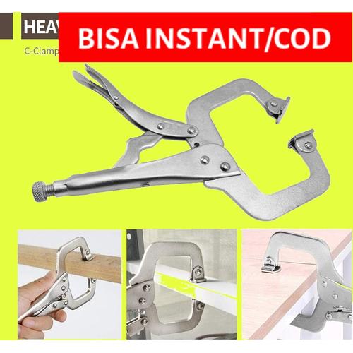 Jual [MG]Tang Jepit C Clamp Swivel Pad Lock Grip - Jakarta Barat ...
