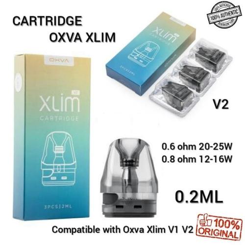 Jual CARTRIDGE XLIM V2 / XLIM SE / XLIM SQ SEMUA UKURAN MURAH - 0.6 OHM ...