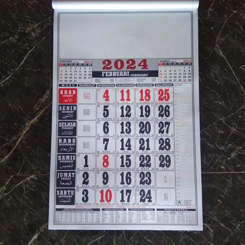 Jual Kalender 2024 Kalender Wuku weton jawa dan hijriah - Kab. Magetan ...