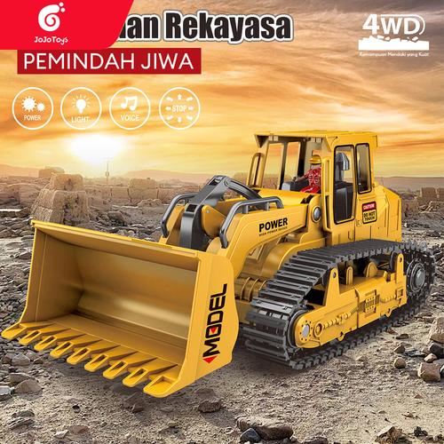 Jual Buldoser Remote Control 2.4G Buldoser 9 Channel Rc Bulldozer ...