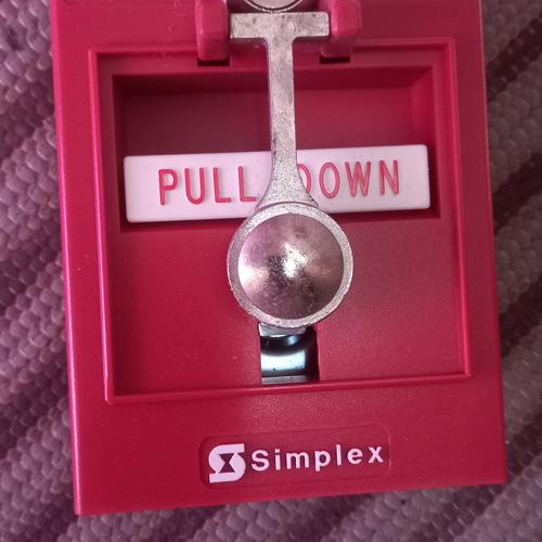 Jual SIMPLEX PULL DOWN BREAK GLASS FIRE ALARM - Kab. Bogor - BIRRUL ...