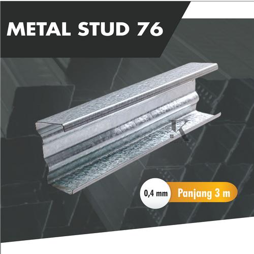 Jual Metal stud 76 / Rangka Partisi / Rangka Gypsum / Rangka Galvalum 0 ...