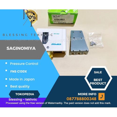 Jual Saginomiya FNS C130X Pressure Control - Jakarta Utara - Blessing-Tekhnic | Tokopedia