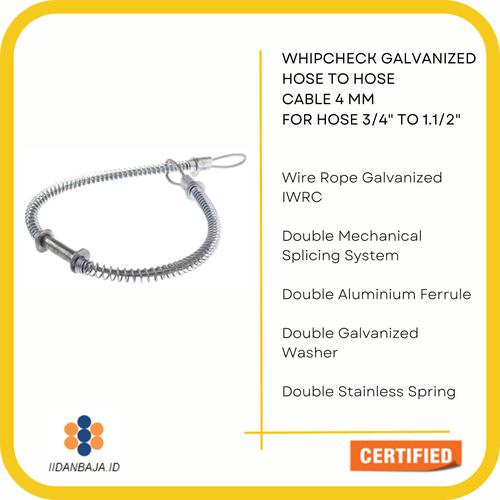 Jual WHIPCHECK GALVANIZED. HOSE TO HOSE, FOR HOSE 3/4" TO 1.1/2 CABLE 4 ...