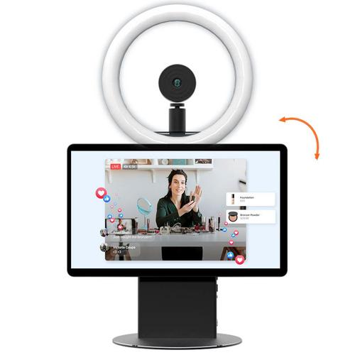 Jual Paket Alat Buat live streaming Lampu Tripod Tablet Semua jadi satu ...