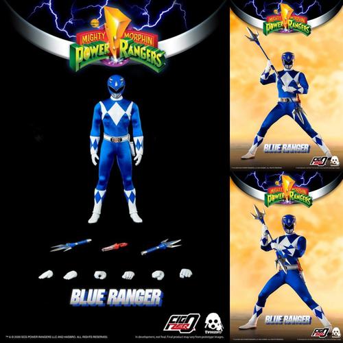 Jual Threezero 3Z0199 1/6 Mighty Morphin Power Rangers Blue Ranger ...