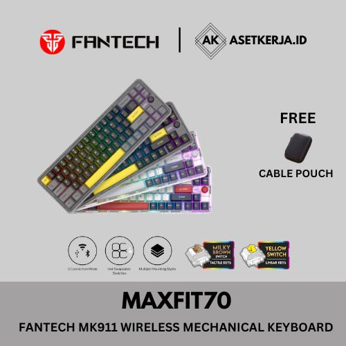 Jual FANTECH MK911 Maxfit70 Wireless Mechanical Keyboard 65% - Epic ...