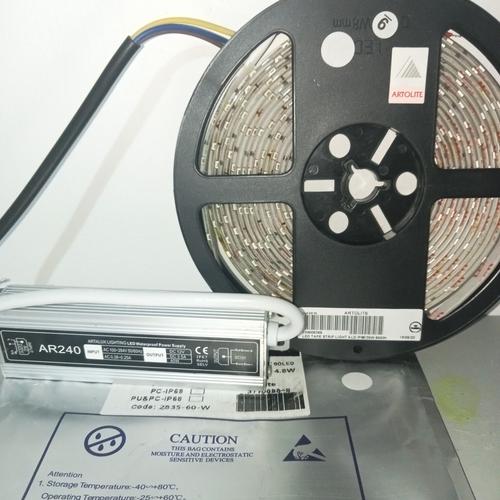 Jual ARTOLITE Lampu LED TAPE STRIP LIGHT ALD IP65/30W 6000K + POWER ...