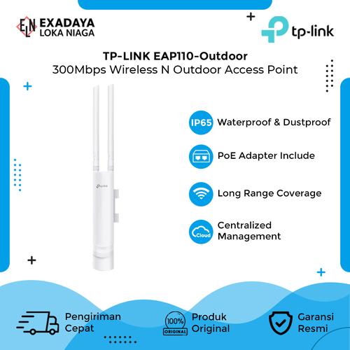 Jual TP-Link EAP110 Outdoor 300Mbps Wireless N Outdoor Access Point ...