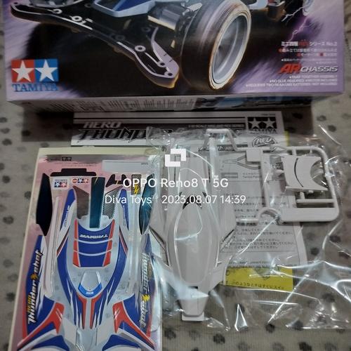 Jual Tamiya 18702 Bodi Body Aero Thunder Shot + Decal + Dus Manual Box ...