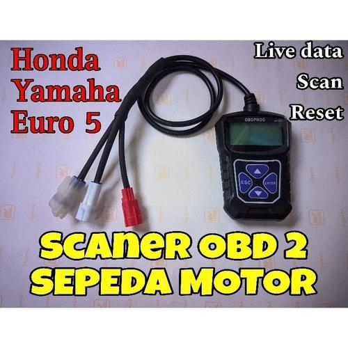 Jual SCANER OBD 2 motor injeksi alat reset sepeda motor fuel injection ...