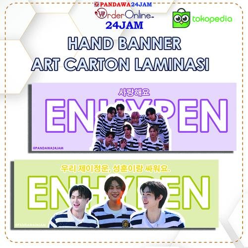 Jual CETAK/PRINT HAND BANNER KONSER K-POP - GLOOSY, 1 SISI - Kota Depok ...