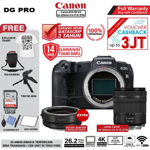 Jual Canon EOS RP Kit 24-105mm f4-7.1 IS STM Camera Resmi Original ...