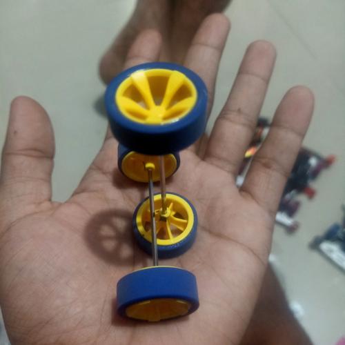 Jual Tamiya Velg Balance + Ban Hard Dark Blue Medium Bubut 25,80mm - As ...