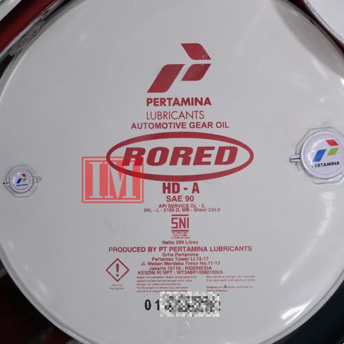 Jual Pertamina Rored HDA 90 - Pelumas Roda Gigi Mesin - Kota Surabaya ...