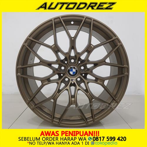 Jual Velg BMW M3 F30 F10 E90 Bronze Gold 5x120 Ring 20 R20 (7107) Taiwan - Kota Surabaya ...