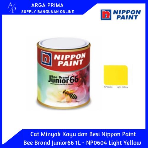Jual Cat Minyak Kayu Besi Nippon Bee Brand Junior66 1L NP0604 Light ...