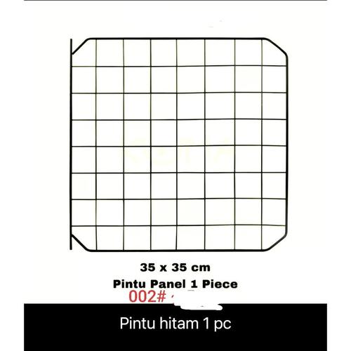 Jual Pintu kandang untuk kandang pagar besi hewan DIY modul 35x35cm ...