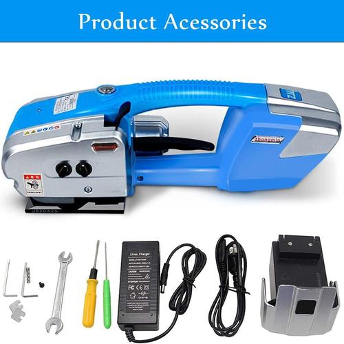 Jual Electric Strapping Machine, JD13/16 Plastic Steel Belt pp Belt ...